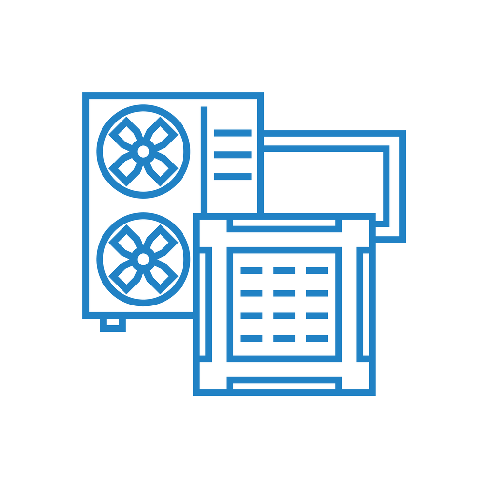 4-Way & 1-Way Ceiling Cassette Mini Split Systems - South Mini Splits