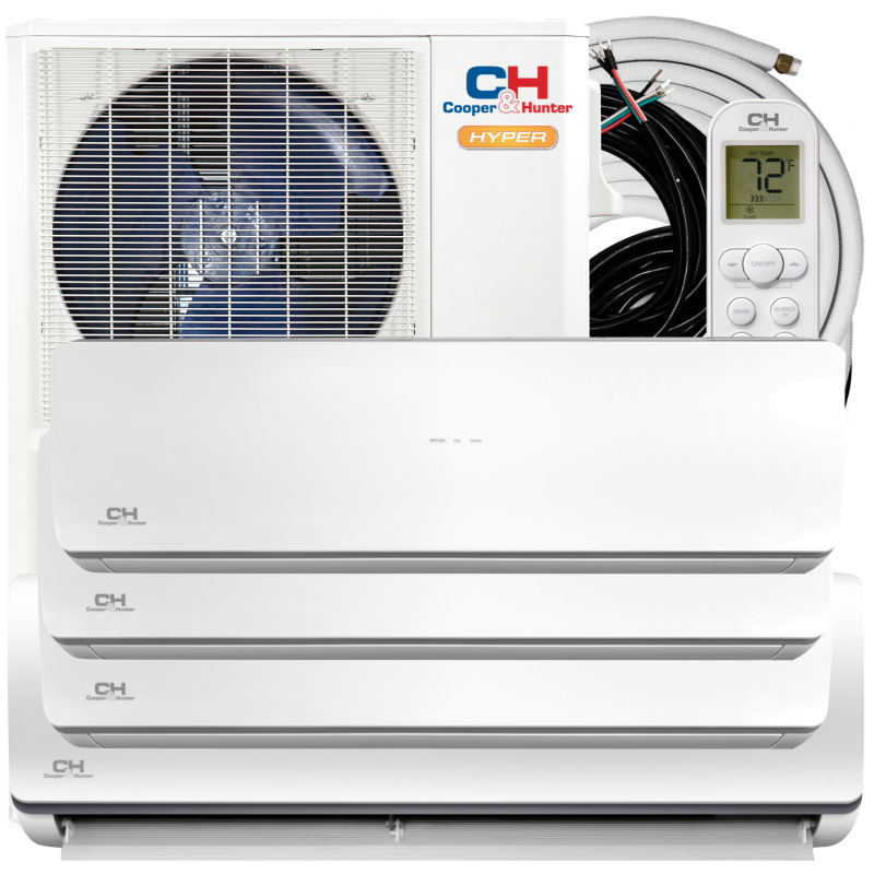 48,000 BTU 4 Zone Ductless Mini Split System