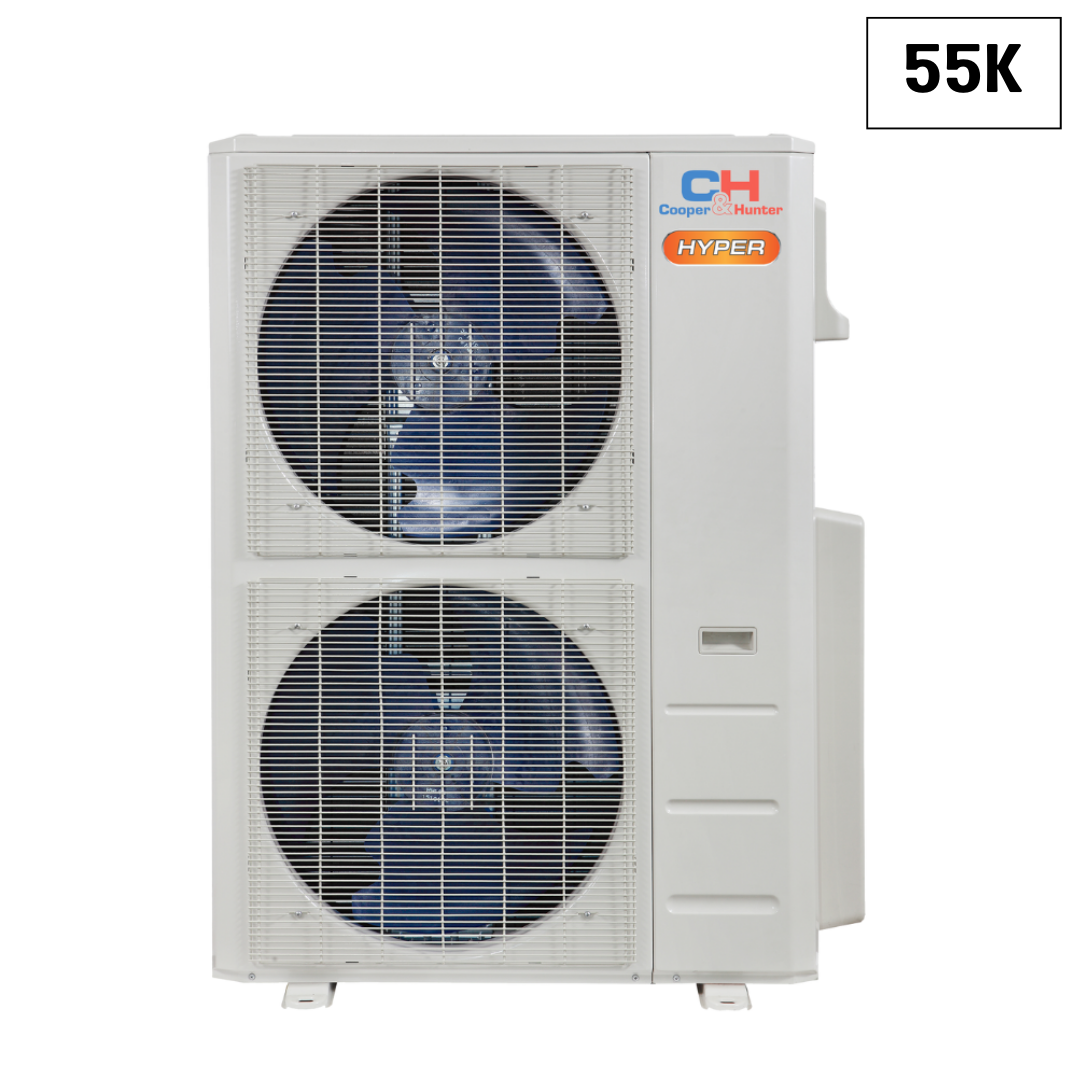 Cooper&Hunter High Efficiency Hyper Heat Multi-Zone R410A, 55,000 BTU