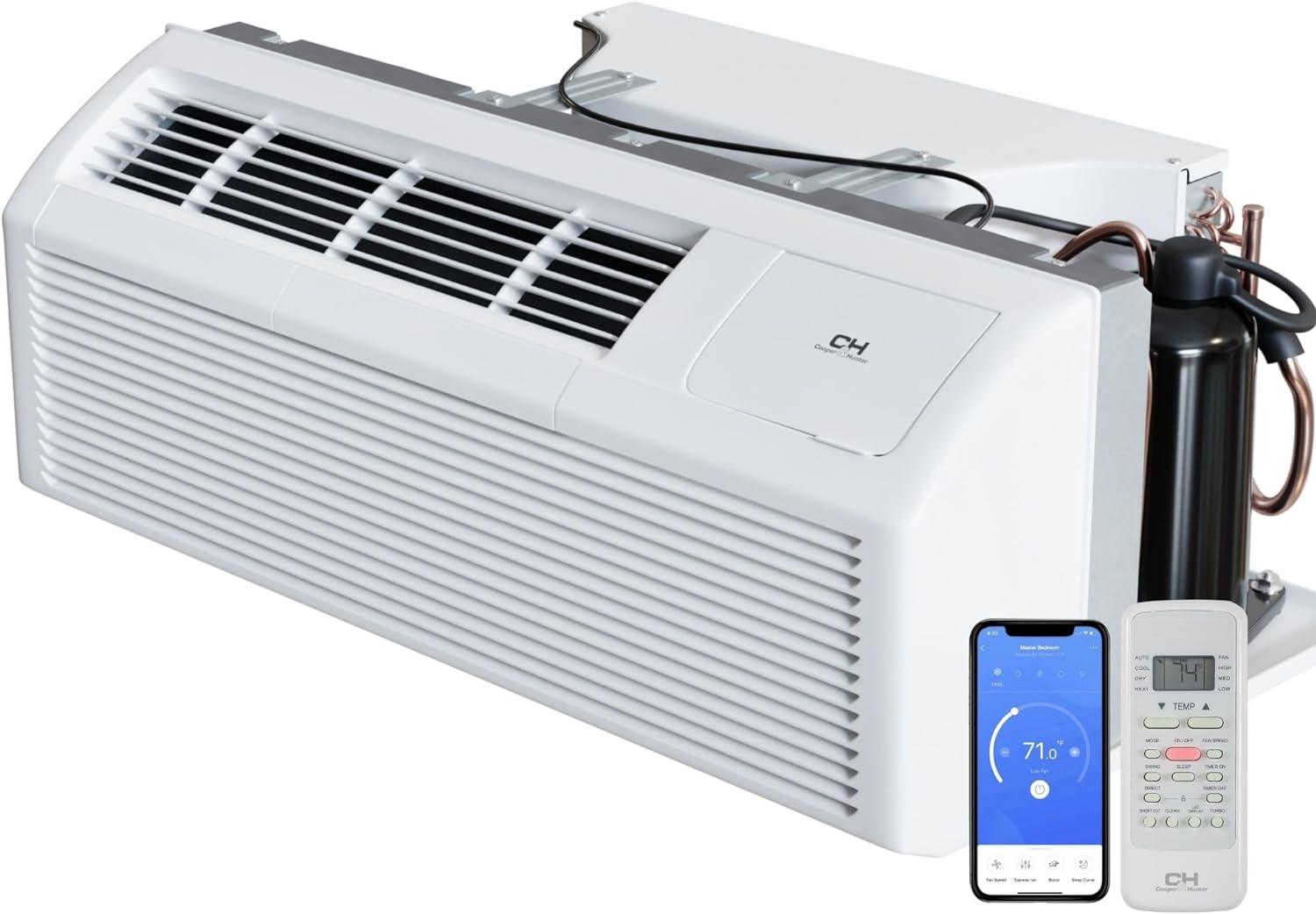 Cooper&Hunter 15,000 BTU PTAC Packaged Terminal Air Conditioner with H