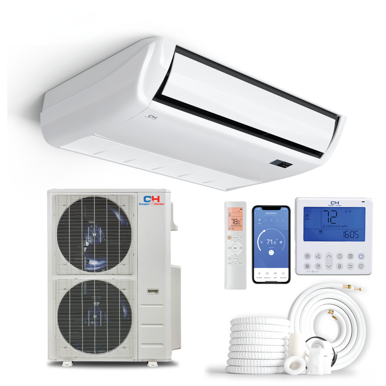 60,000 BTU Floor/Ceiling Mini Split AC and Heat Pump