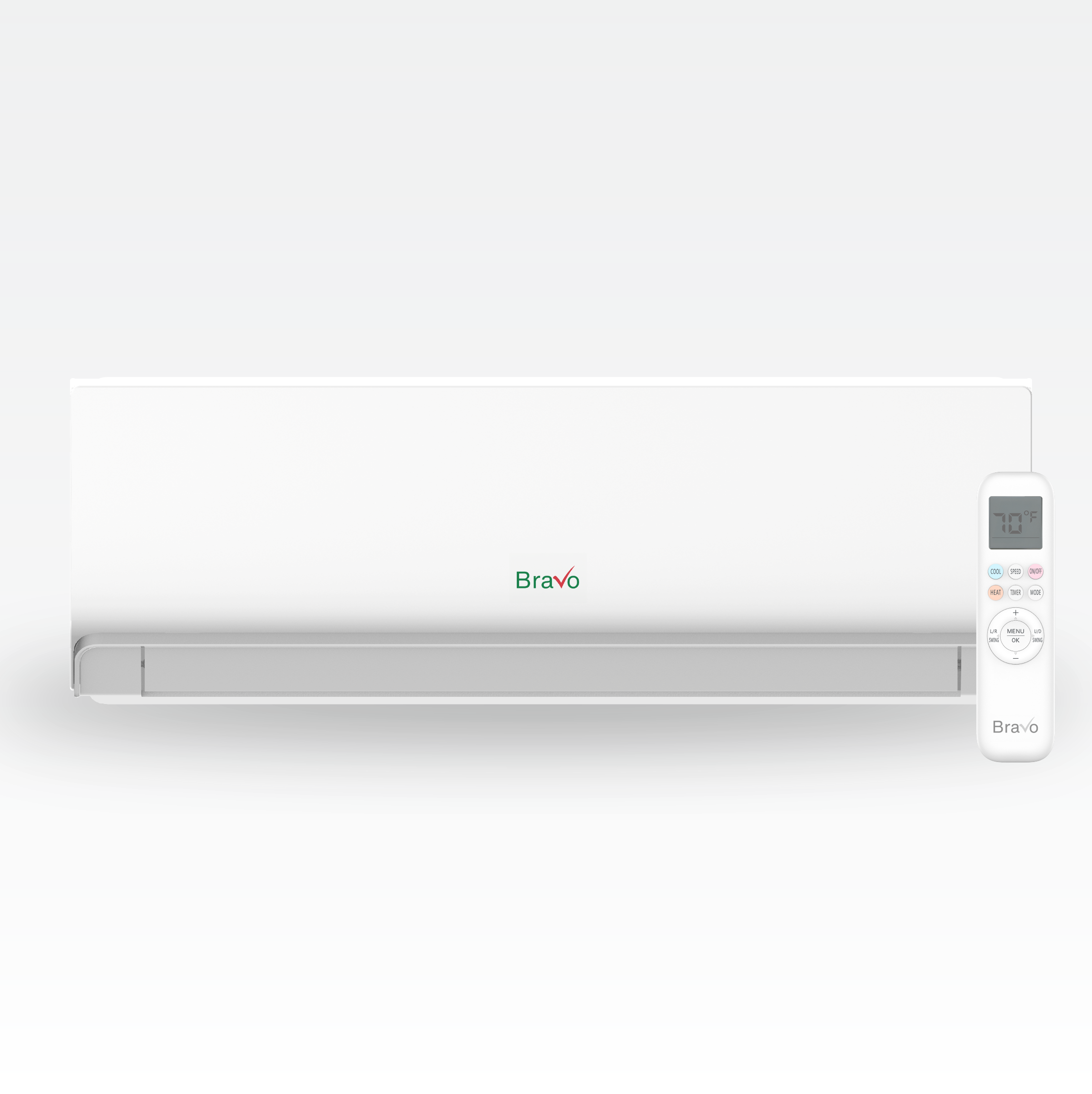 Bravo Milano Ductless Mini Split AC & Heat Pump – 12000 BTU 230V, up to ...